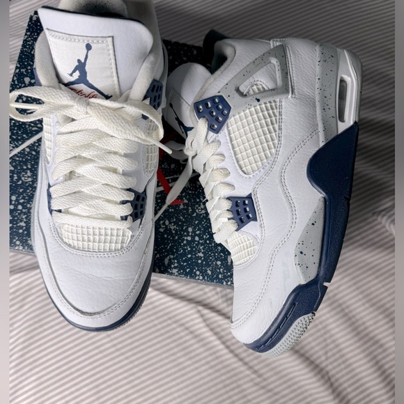 Jordan | Shoes | Air Jordan 4 Retro Midnight Navy | Poshmark